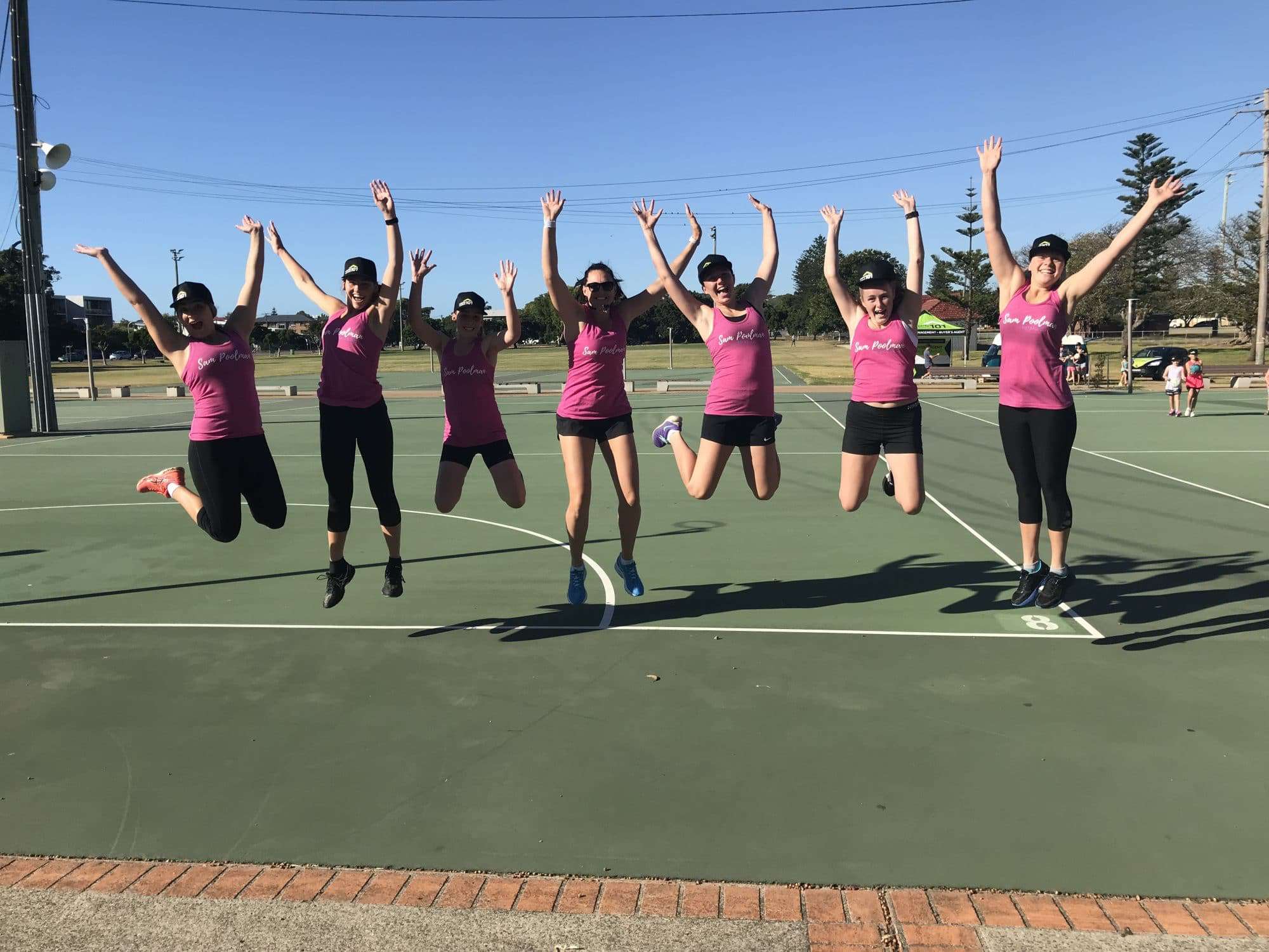 Sam Poolman is inspiring the next generation of Netballers